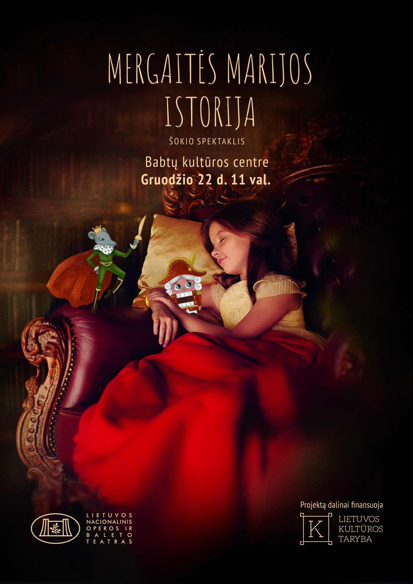 SPEKTAKLIS VAIKAMS - "MERGAITĖS MARIJOS ISTORIJA" - Babtų kultūros centras